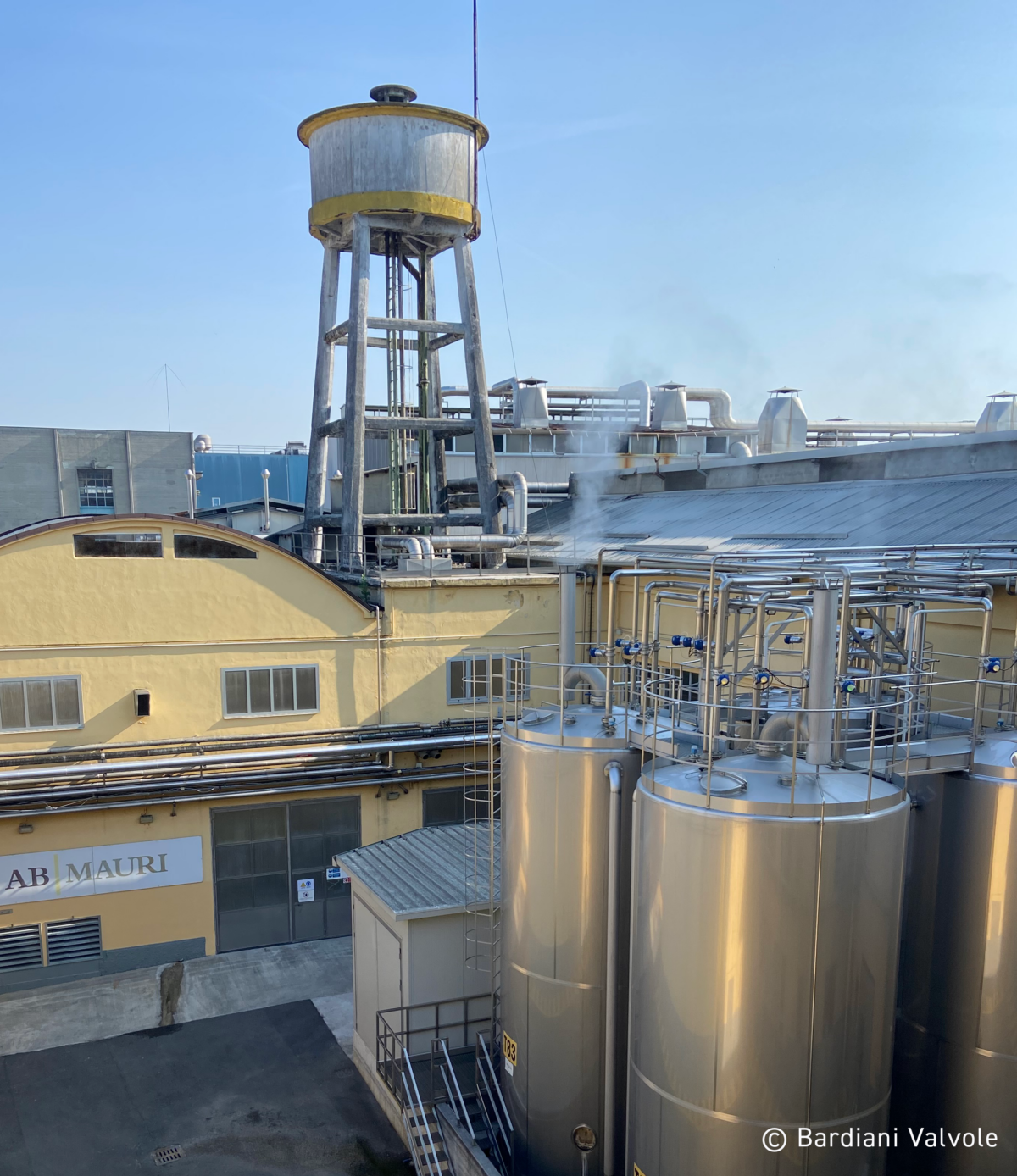 Successful partnership with AB Mauri - Bardiani Valvole